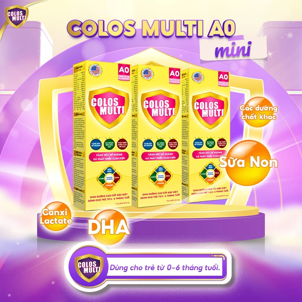 Colos Multi - Sữa non chính hãng chuẩn Mỹ