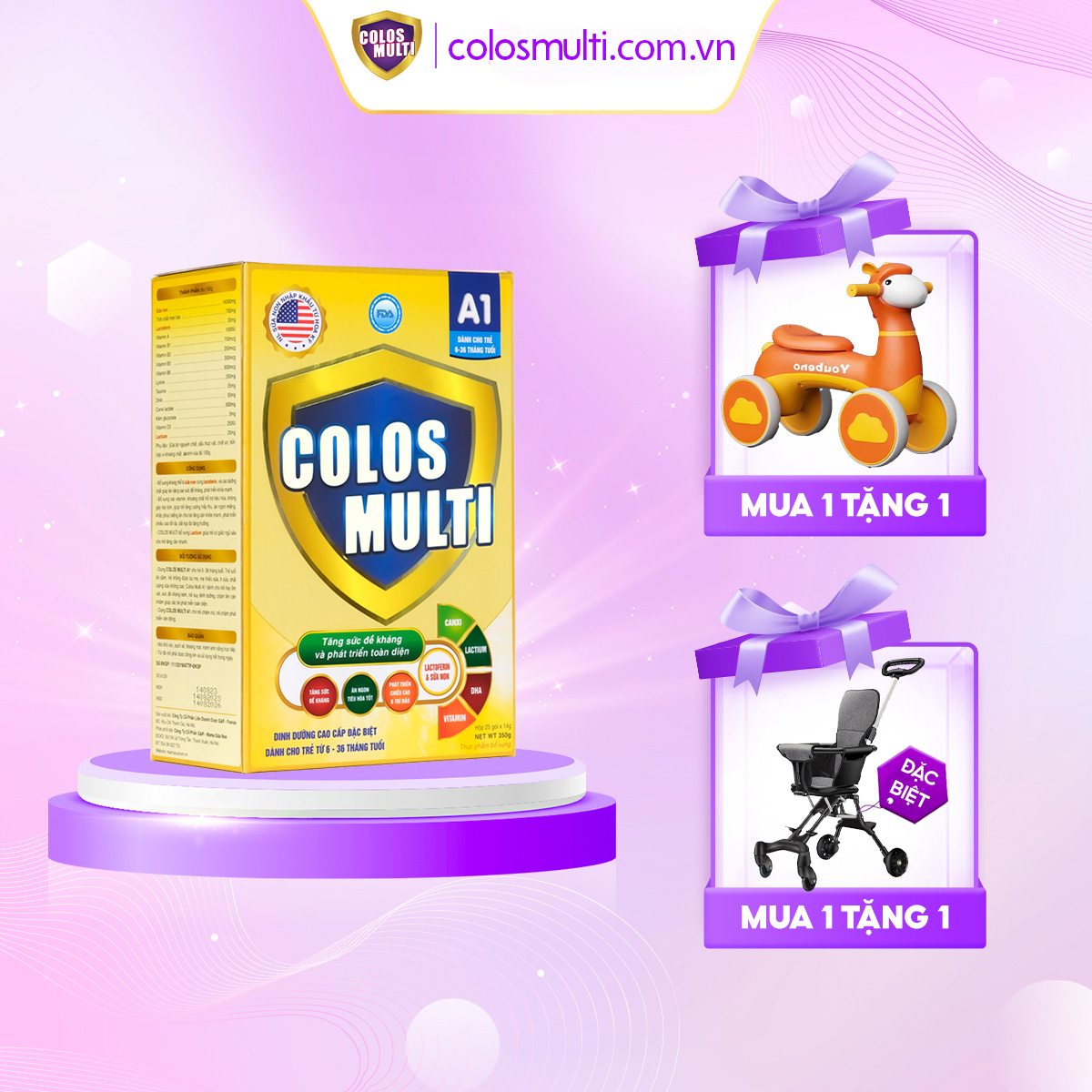 Colos Multi - Sữa non chính hãng chuẩn Mỹ
