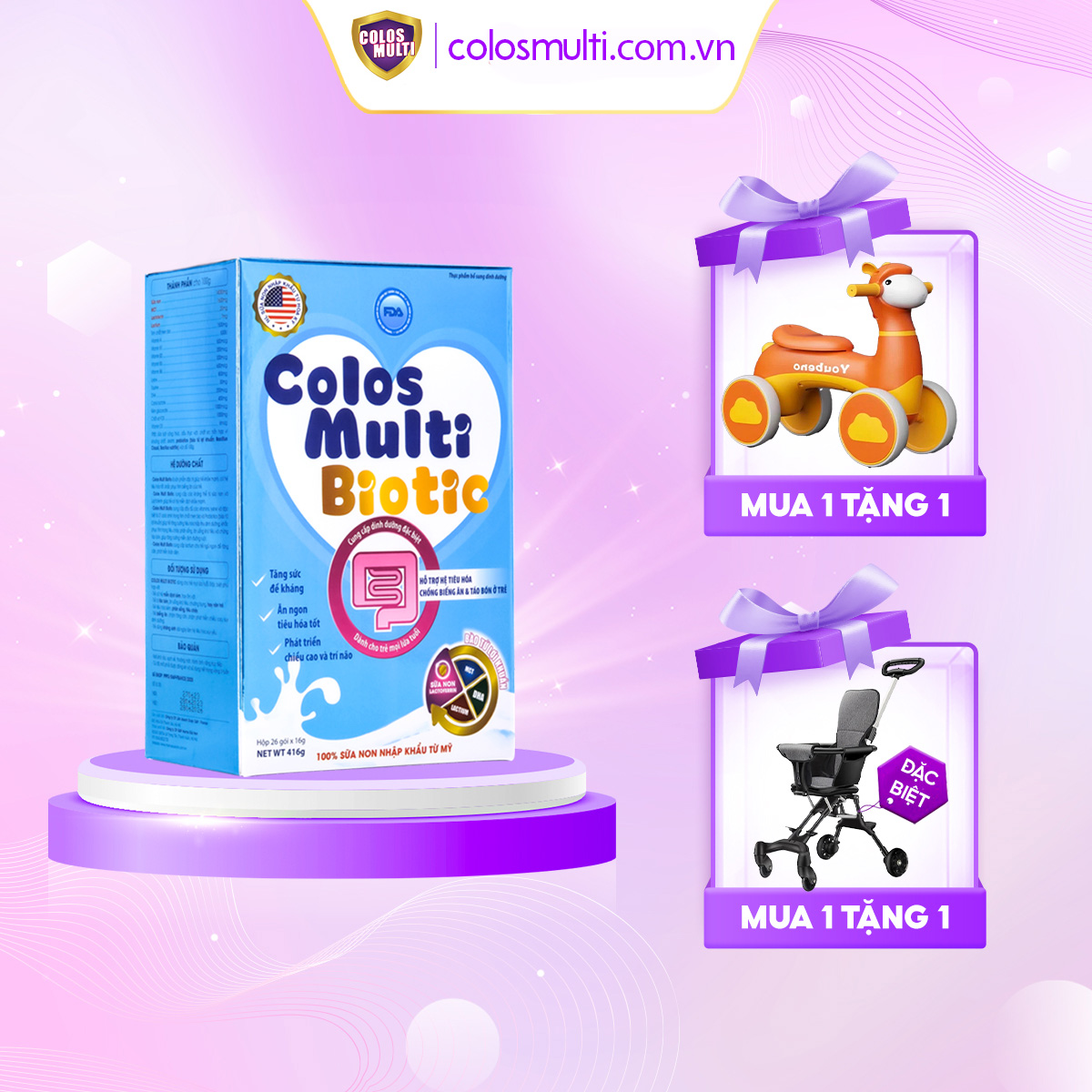 Colos Multi - Sữa non chính hãng chuẩn Mỹ